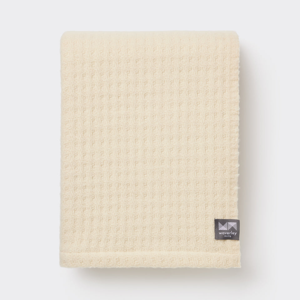 Merino Wool Waffle Throws – Waverley Mills